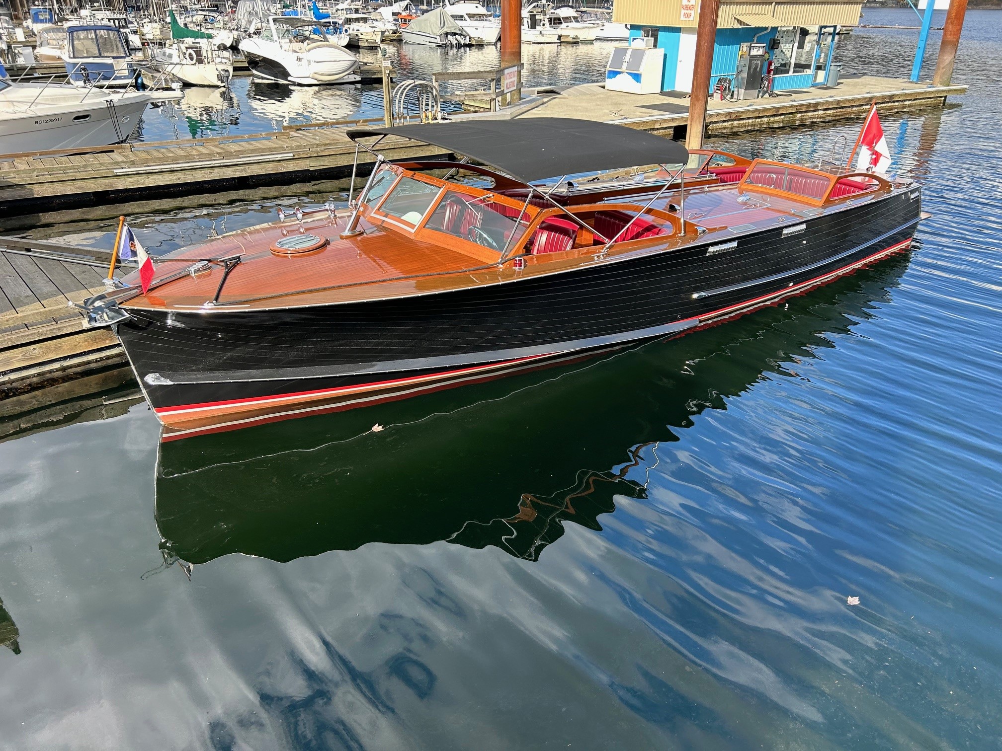 1936 36' Stephens Triple Cockpit Runabout | Classic Boat Collective